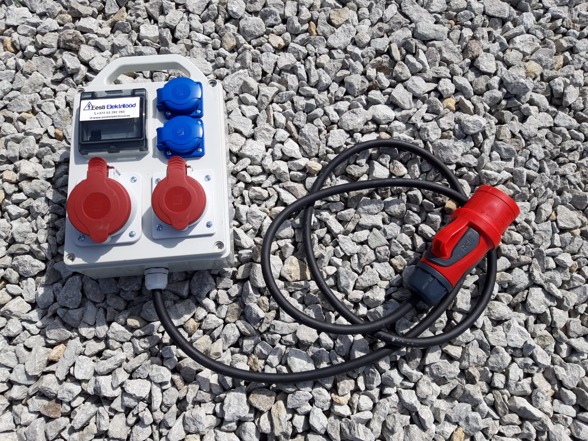 Ehitusaegne kilp - Kilp ehituse ajaks - Eesti Elektritööd Oü